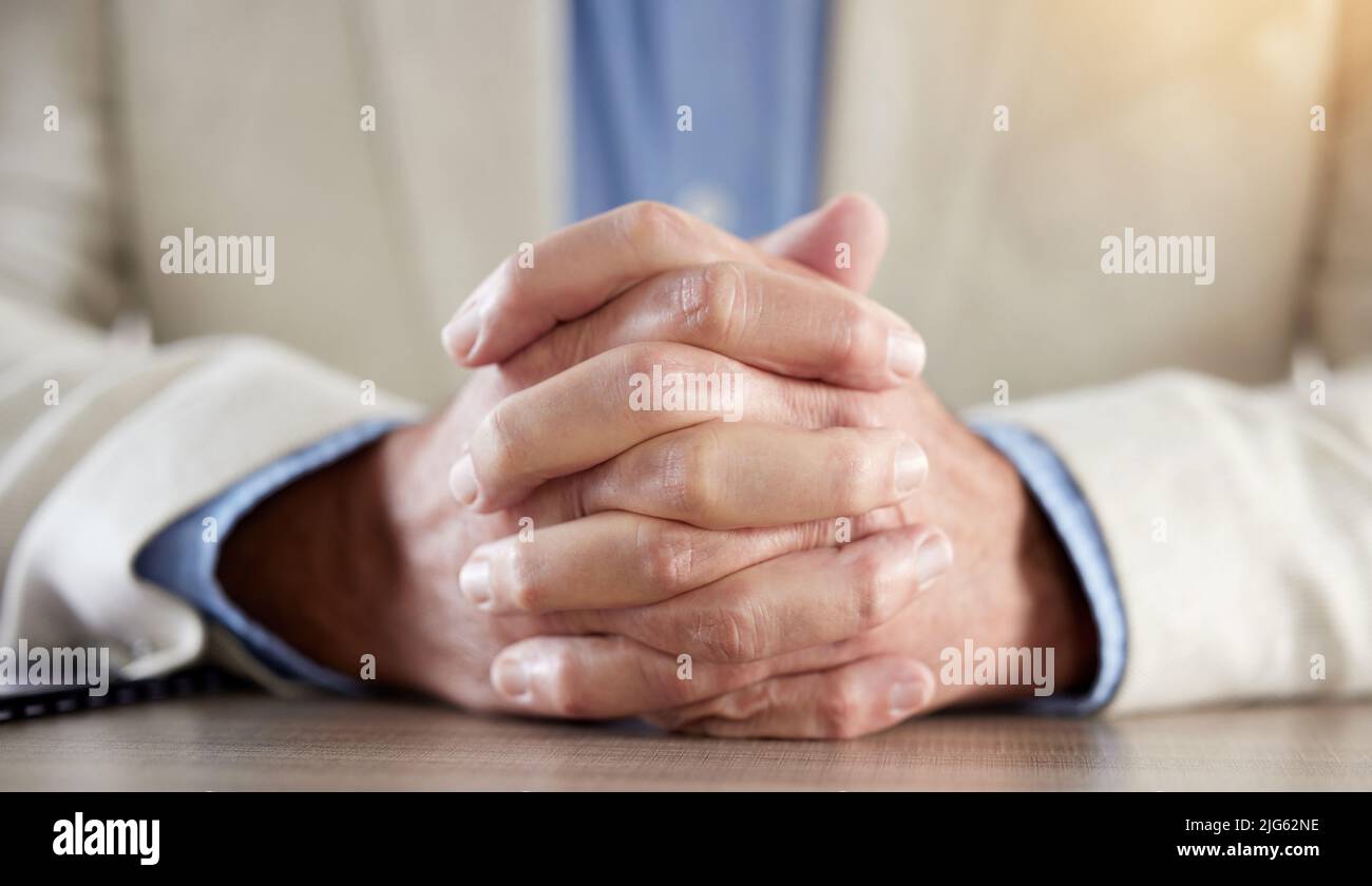 Confidence must be evident in your body language. Cropped shot of an ...