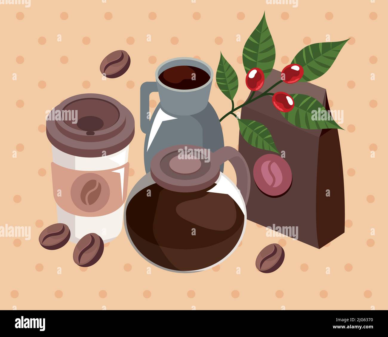 Packs plants Stock Vector Images - Alamy