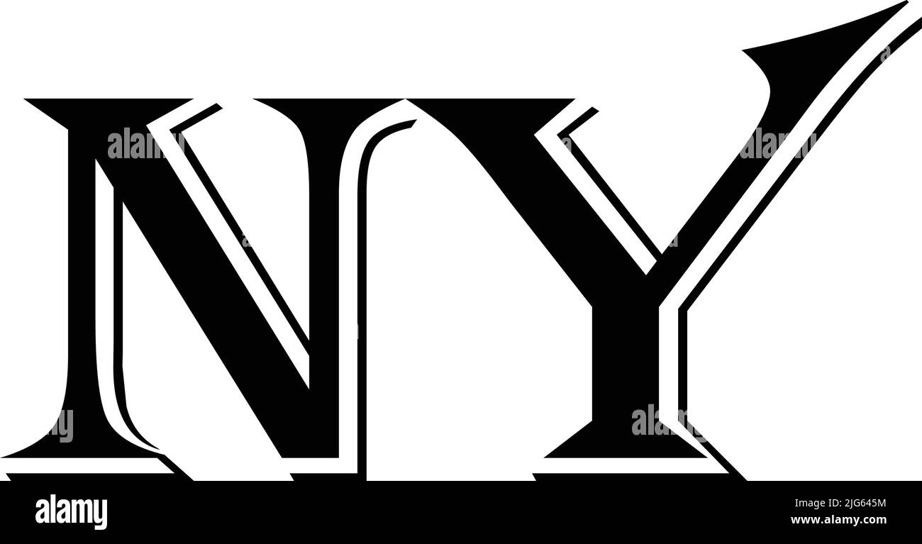 New york city street sign illustration Black and White Stock Photos ...