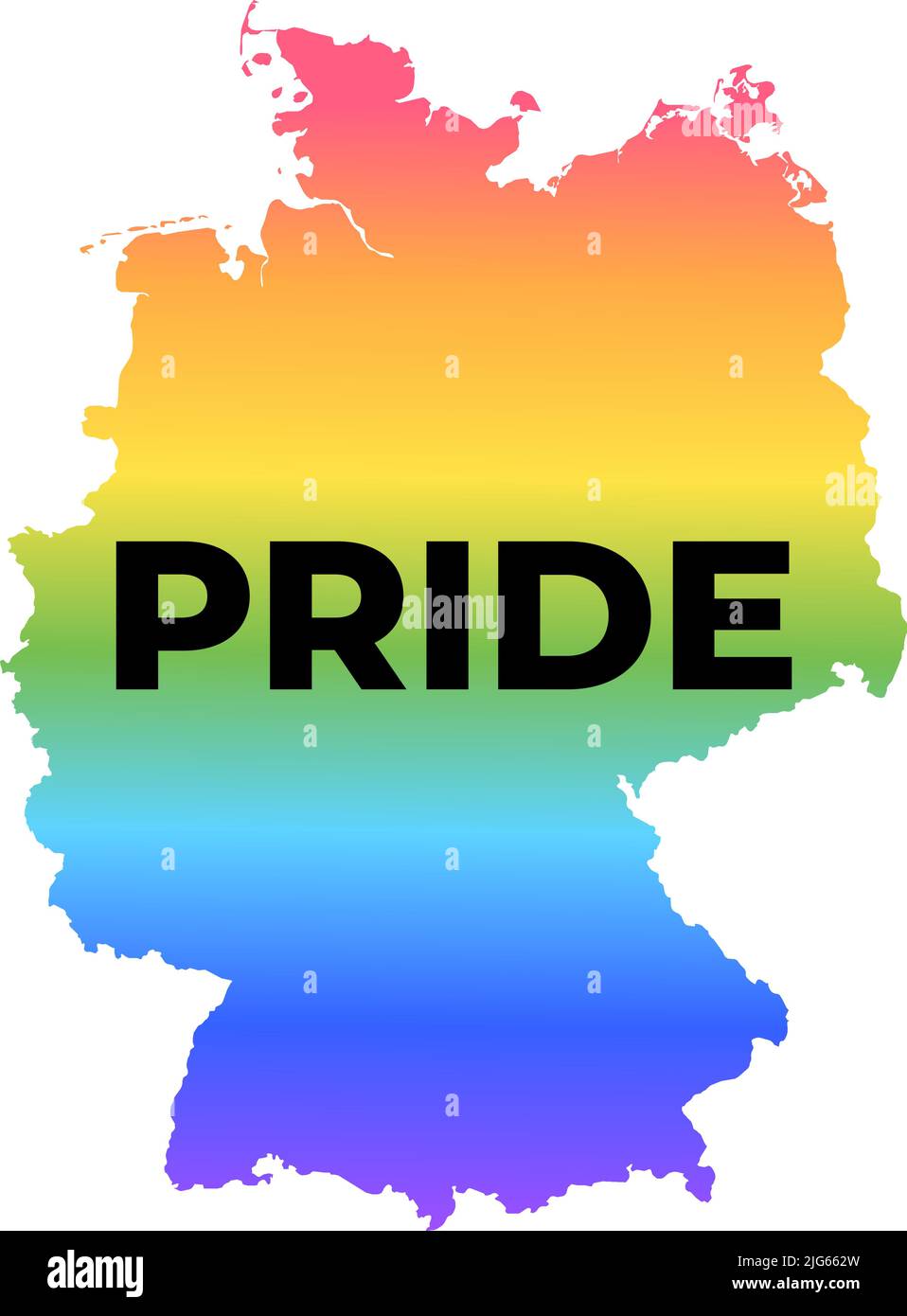 LGBT history month in October. LGBT flag in text. Poster, card, banner ...