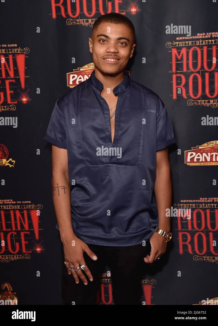 Los Angeles, USA. 07th July, 2022. Reed Shannon walking on the red ...