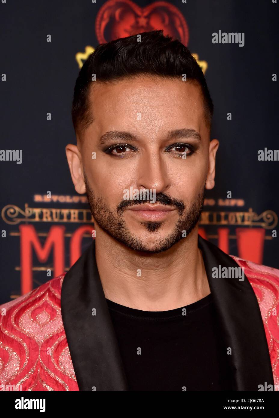 Los Angeles, CA, July 7, 2022. Jai Rodriguez walking on the red carpet ...