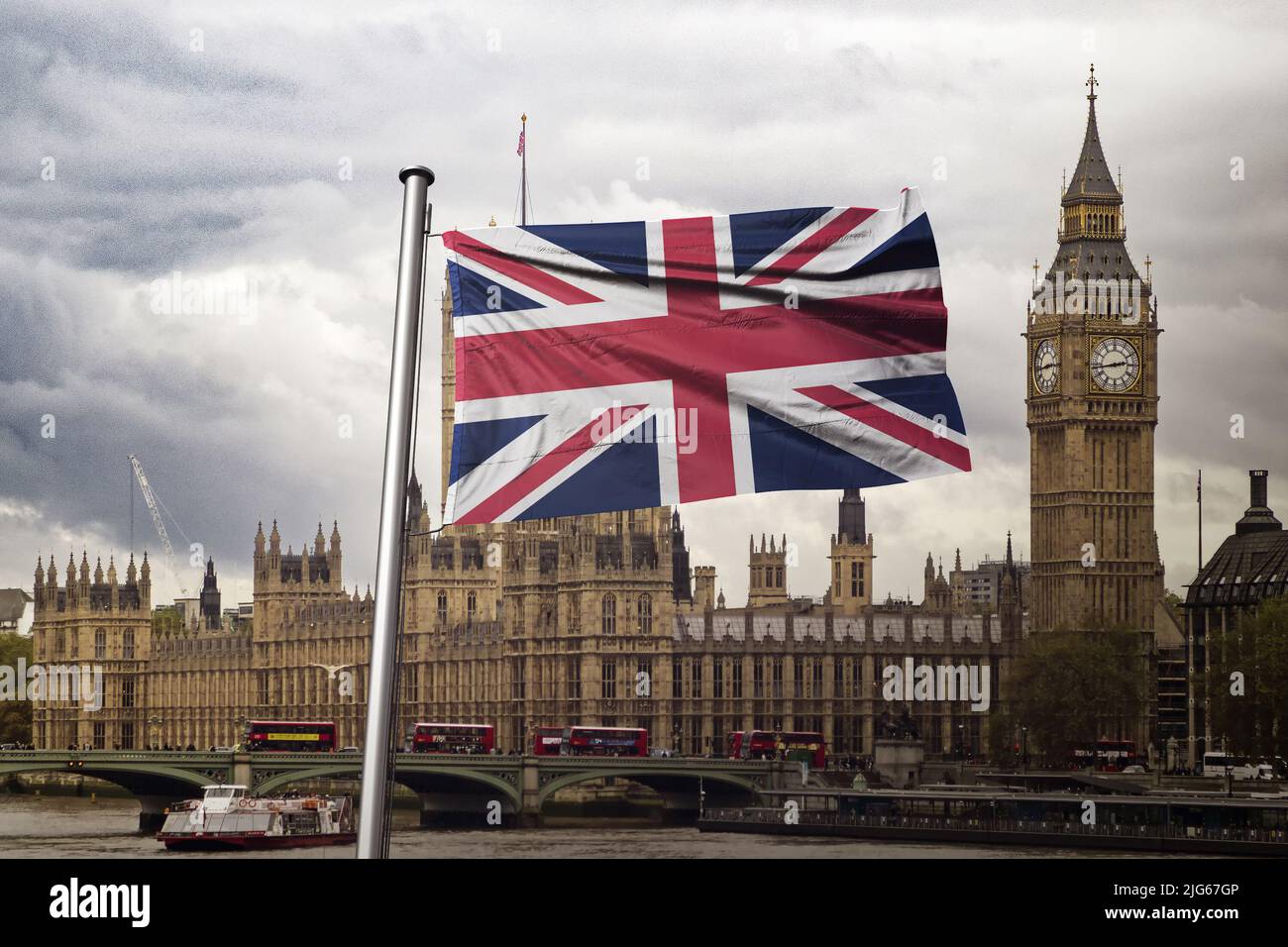 The Union Jack, or Union Flag, is the de facto national flag of the ...