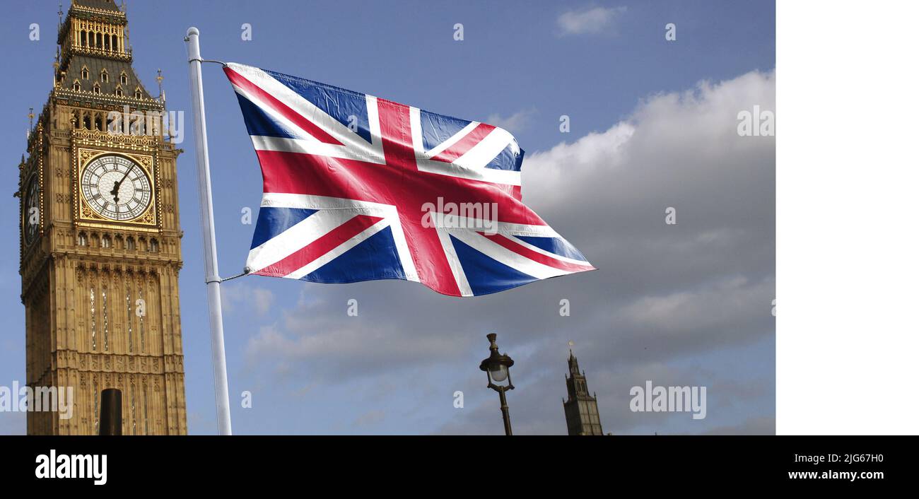 The Union Jack, or Union Flag, is the de facto national flag of the ...