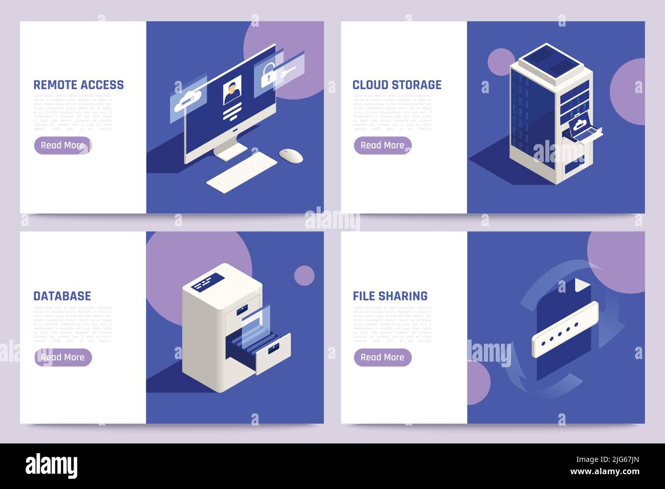 Webpages computer Stock Vector Images - Alamy