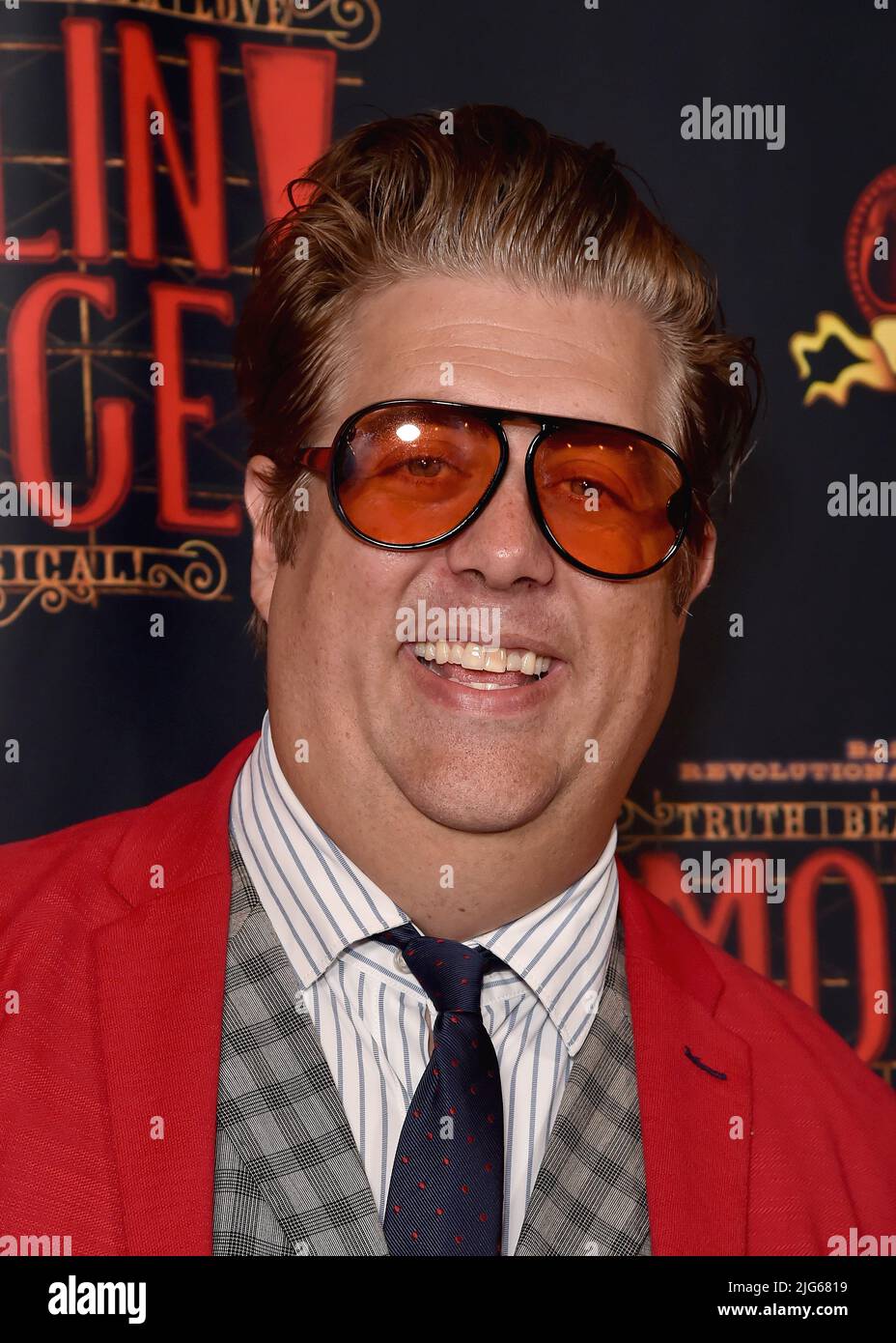 Los Angeles, CA, July 7, 2022. Eric Petersen walking on the red carpet ...