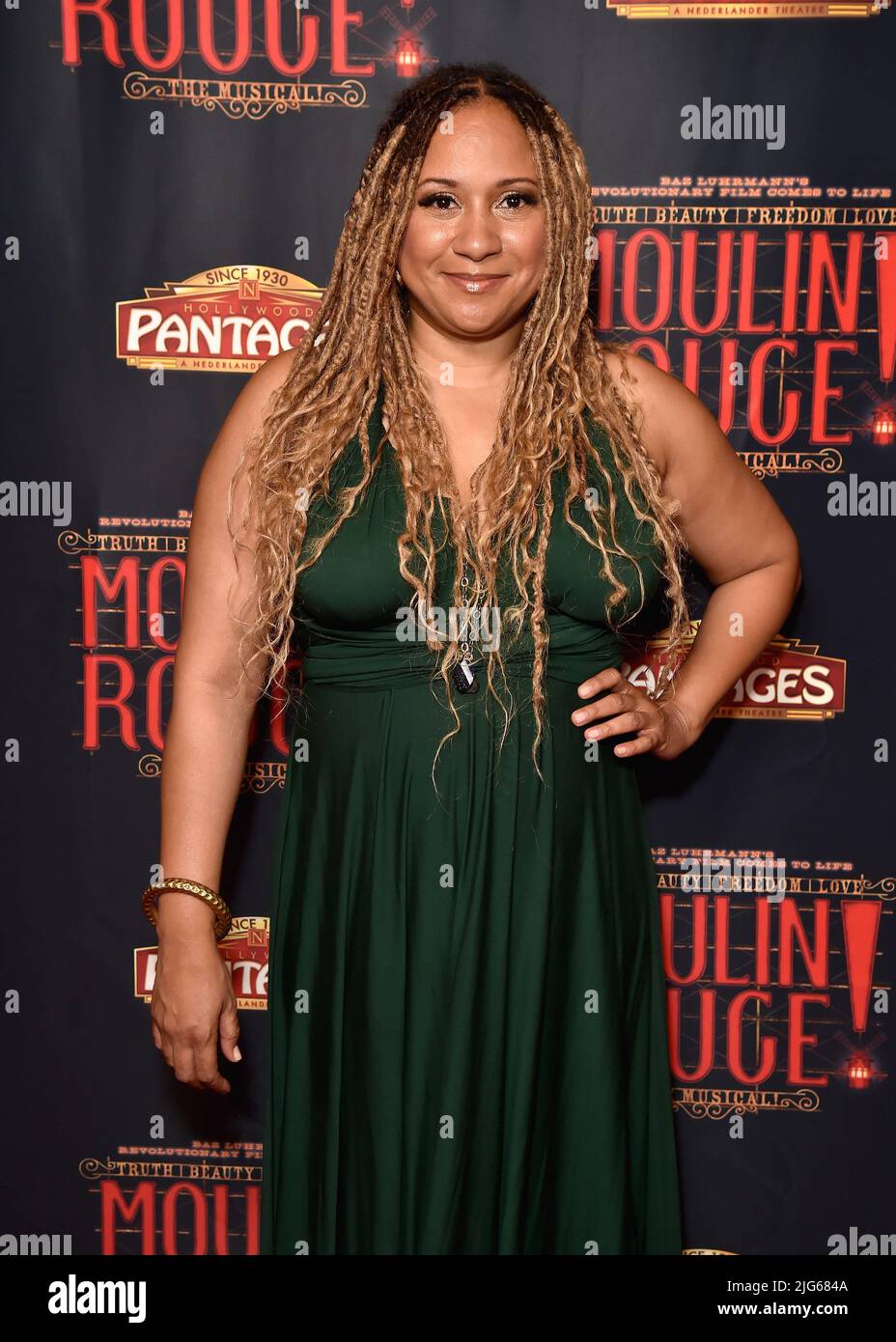 Los Angeles, CA, July 7, 2022. Tracie Thoms walking on the red carpet ...