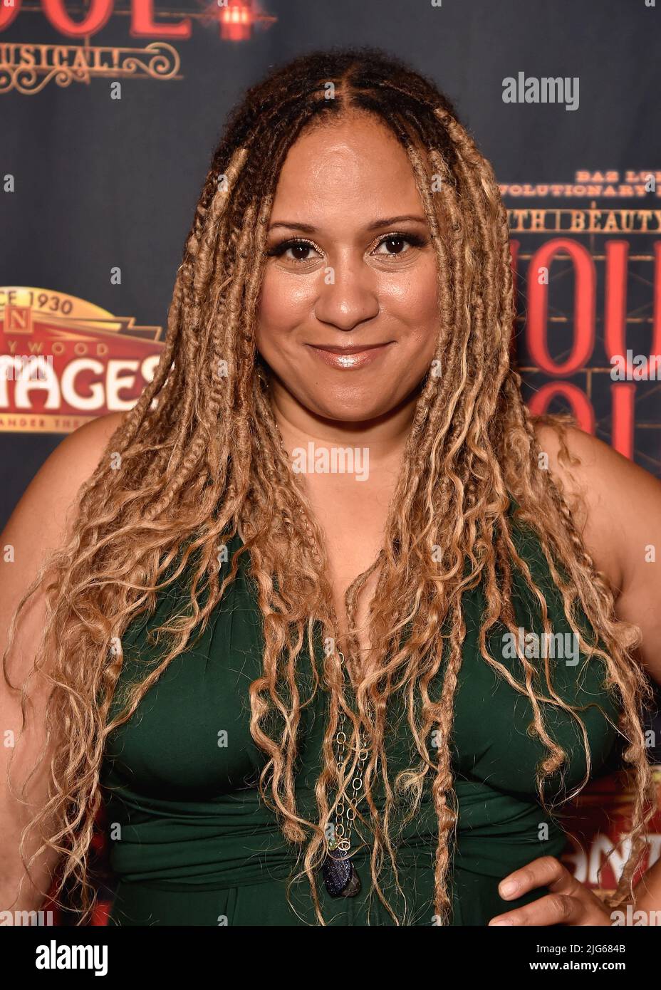 Los Angeles, CA, July 7, 2022. Tracie Thoms walking on the red carpet ...