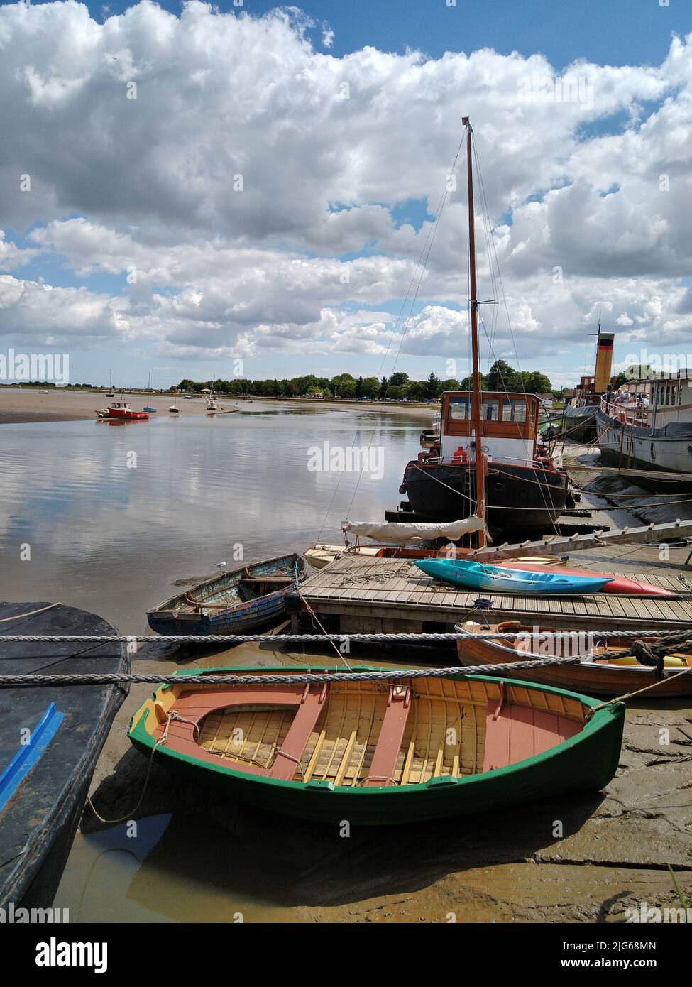 Hythe Quay Maldon Stock Photo - Alamy