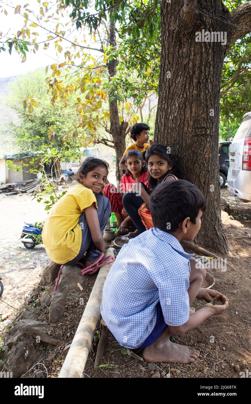 Indian Child Playing
