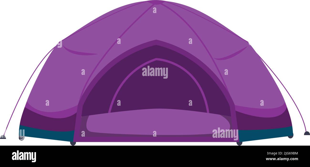 Camping tent semi flat color vector object Stock Vector Image & Art - Alamy