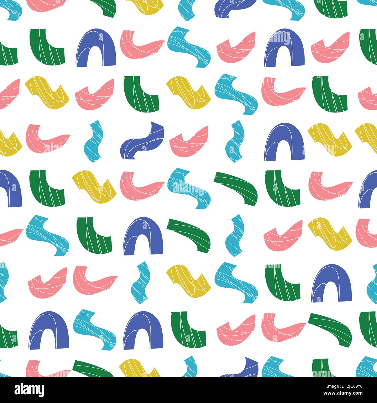 Vector geometric seamless pattern. Repeating abstract background Stock ...