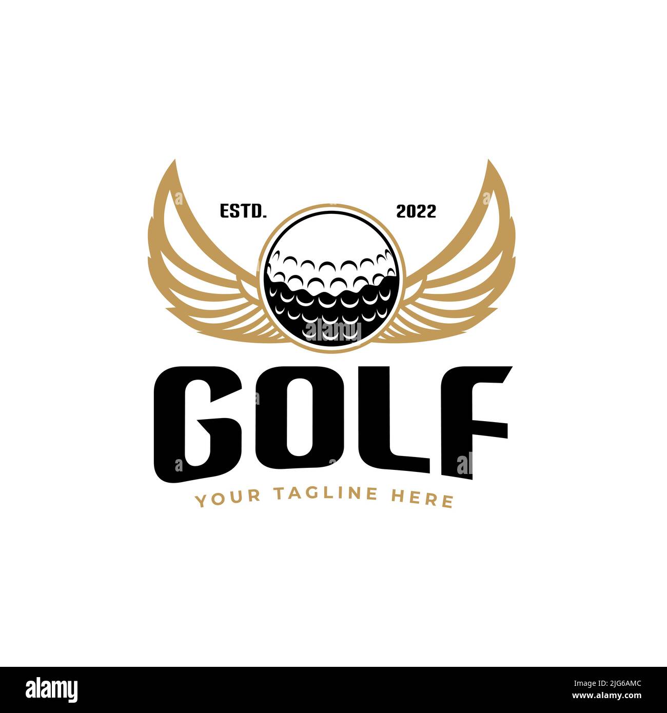 Modern Golf Logo Golf Logo