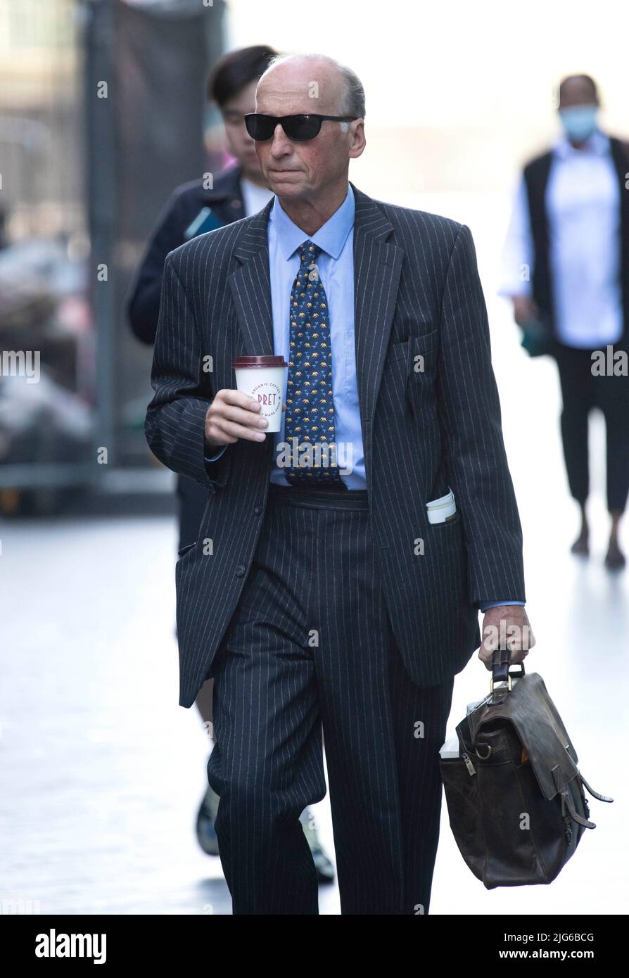 July 8th, 2022. London, UK. Disgraced former senior huntsman Mark ...