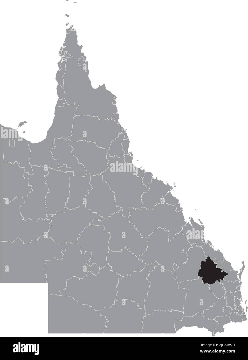 Burnett district Stock Vector Images - Alamy