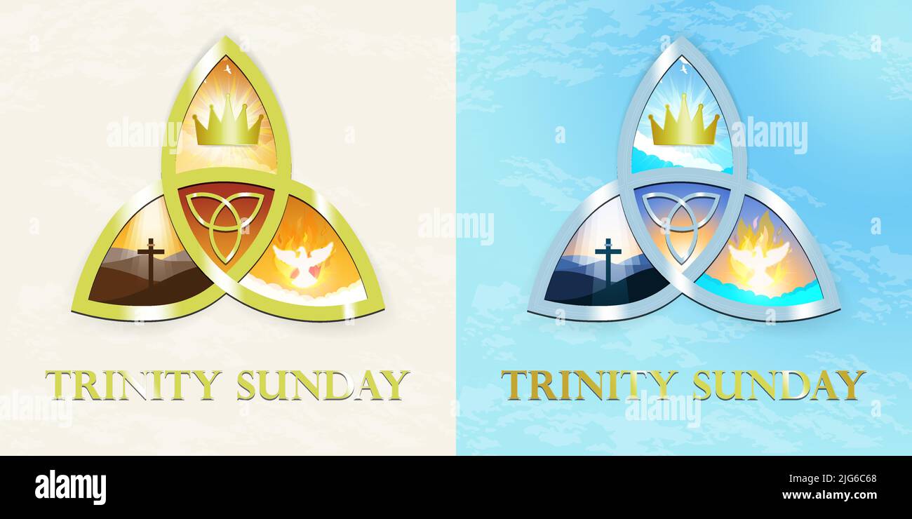 Symbol trinity hi-res stock photography and images - Alamy