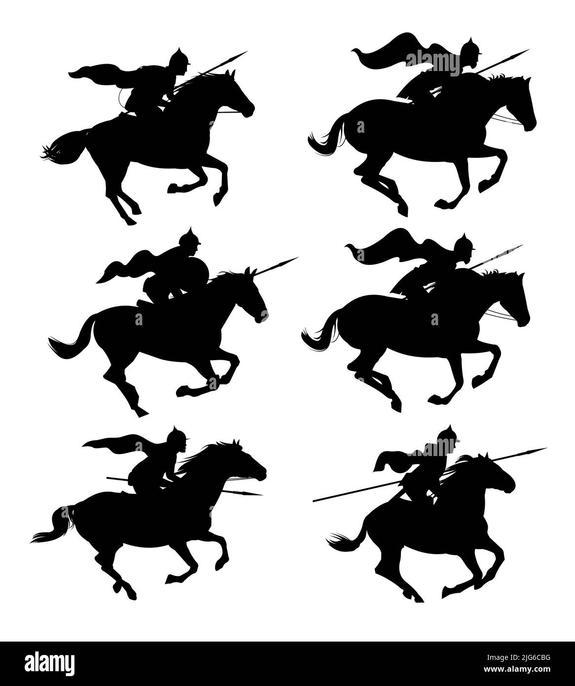Knight in war costume Stock Vector Images - Alamy