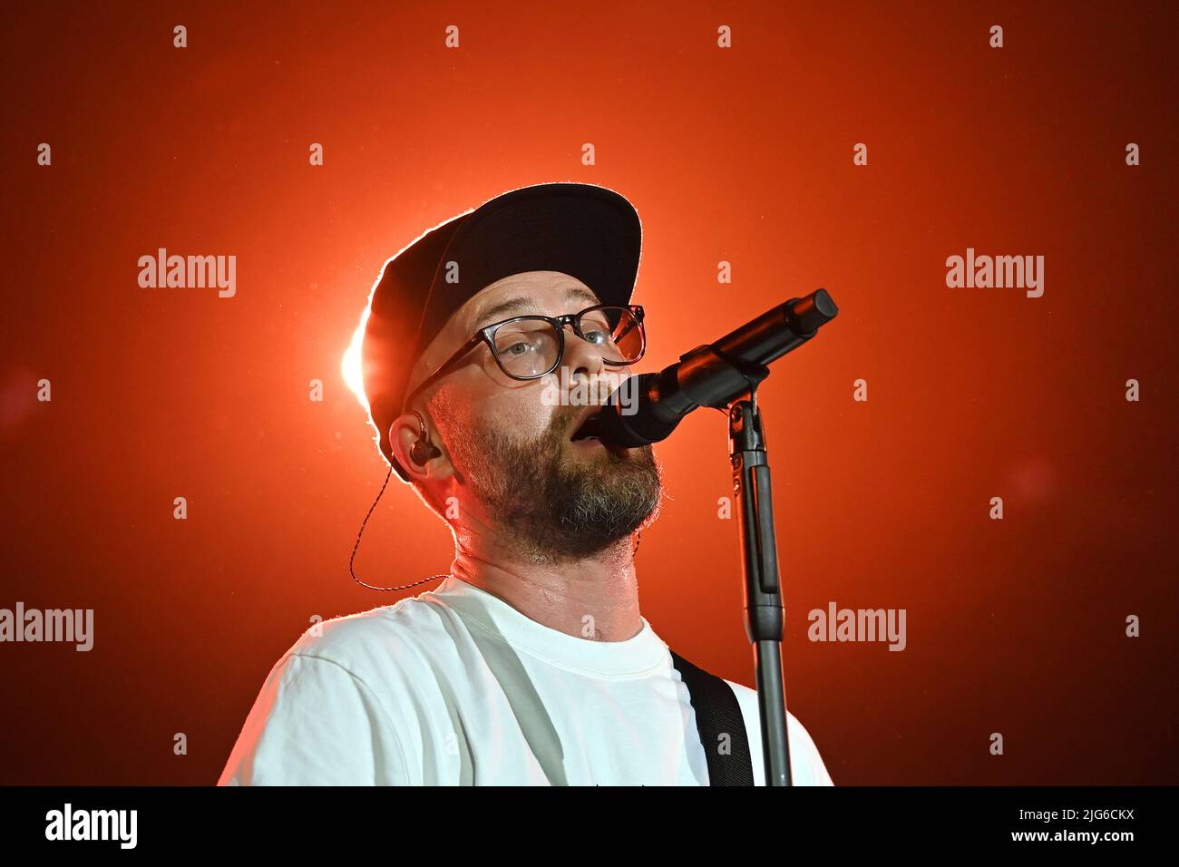 Munich, Germany, July 7th, 2022. Mark FORSTER (GER), singer, musician ...