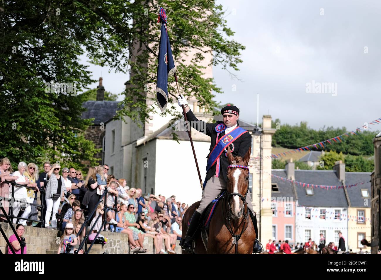 Jedburgh, UK. , . Jed CallantÕs Festival - FESTIVAL DAY Jethart Callant ...