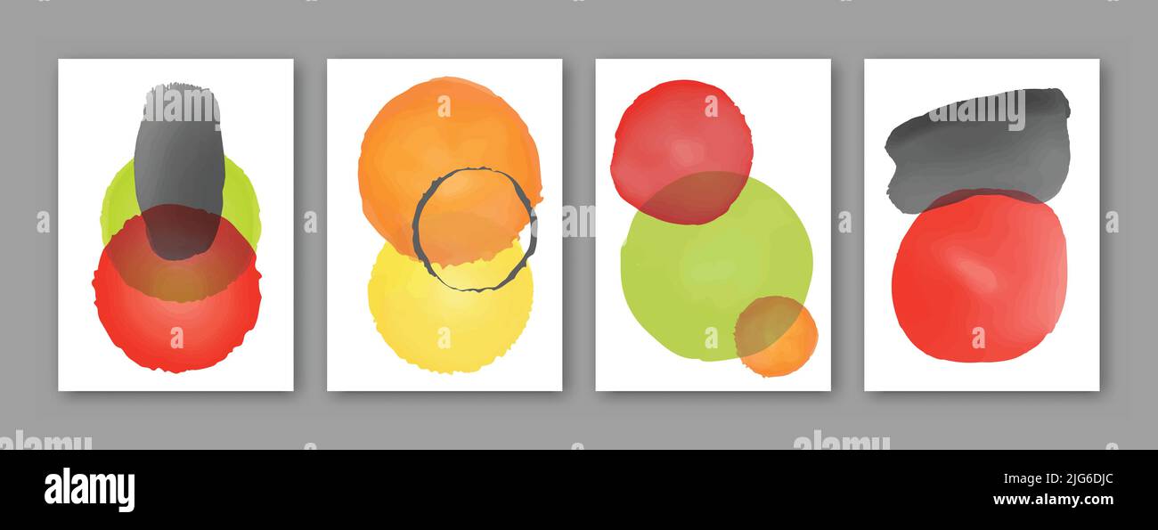 Abstract watercolor shape background Stock Vector Images - Alamy