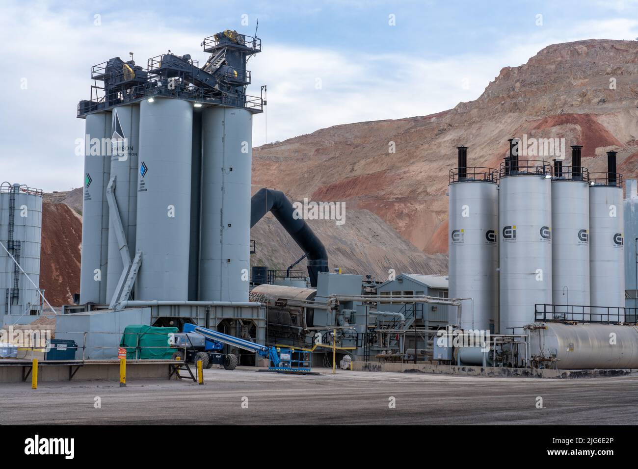 Mineral processing plant usa hi-res stock photography and images - Alamy