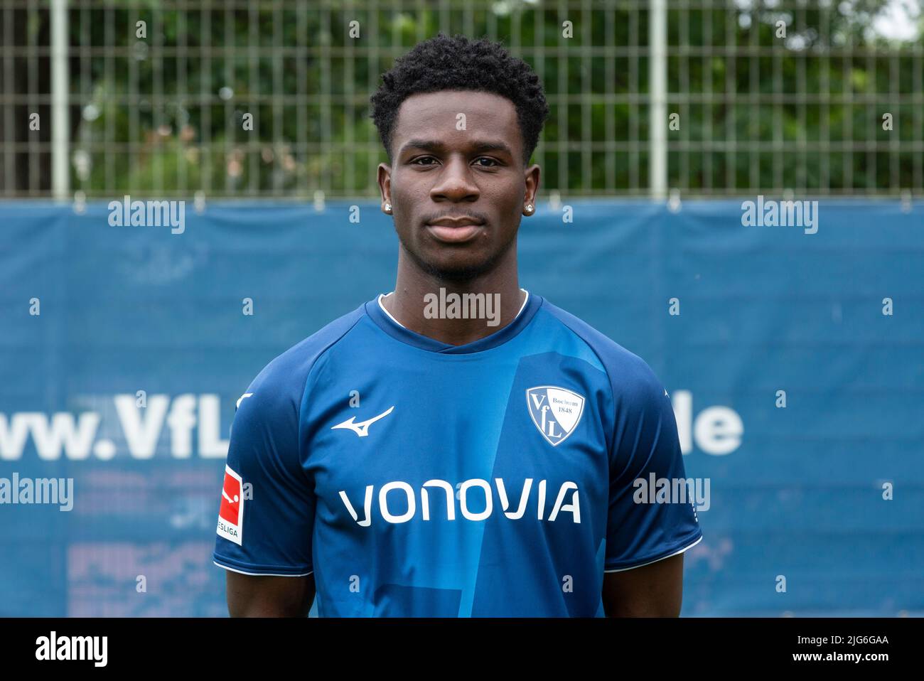 football, Bundesliga, 2022/2023, VfL Bochum, Media Day, Jordi Osei Tutu ...