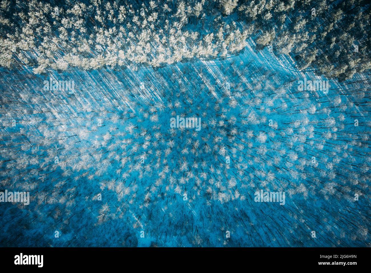 Abstract birds eye view snowy hi-res stock photography and images - Alamy