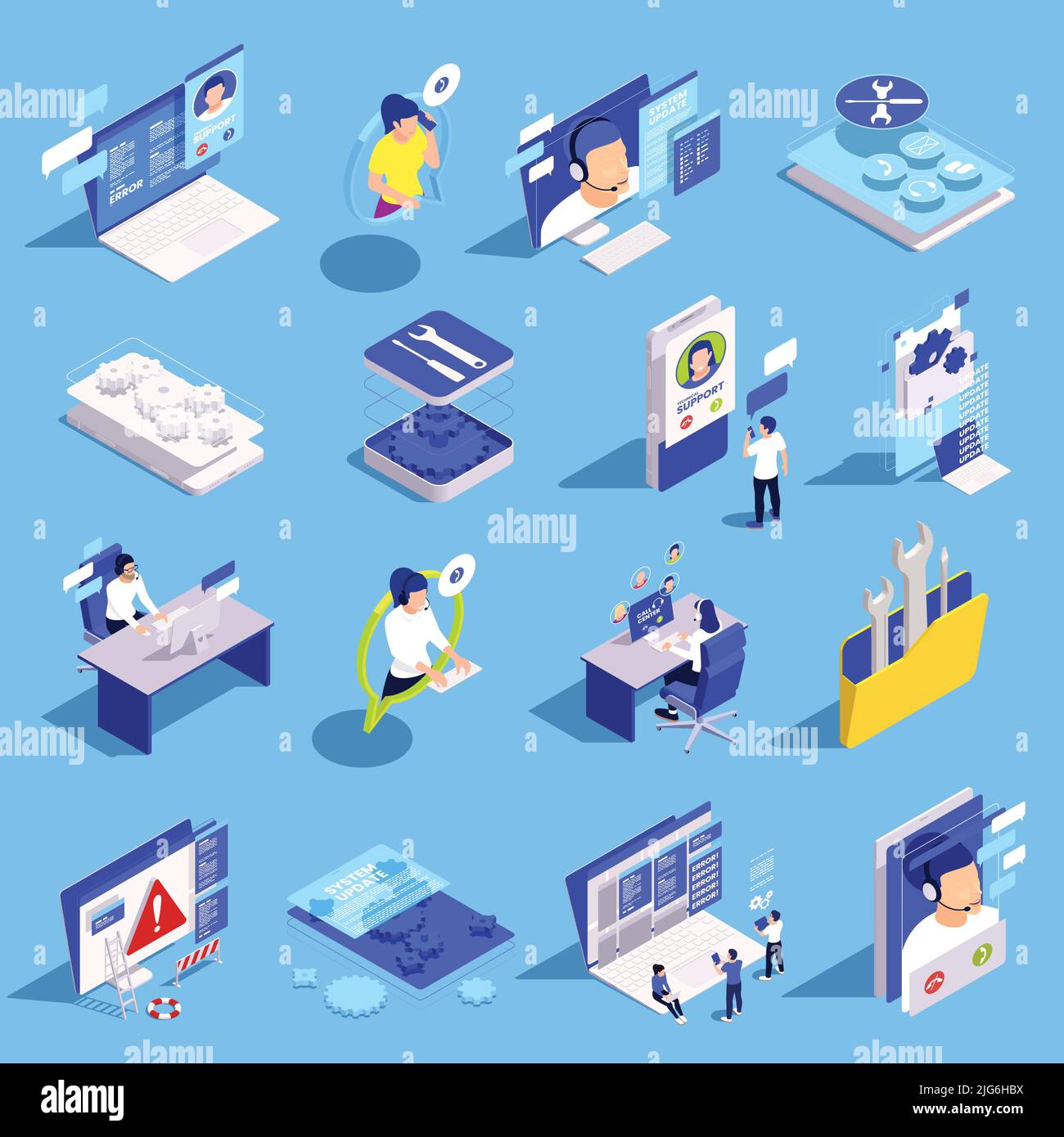 Engineer on call Stock Vector Images - Alamy