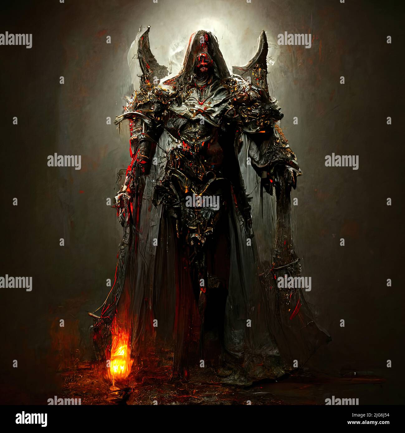 The Corrupt Wizard Stock Photo - Alamy