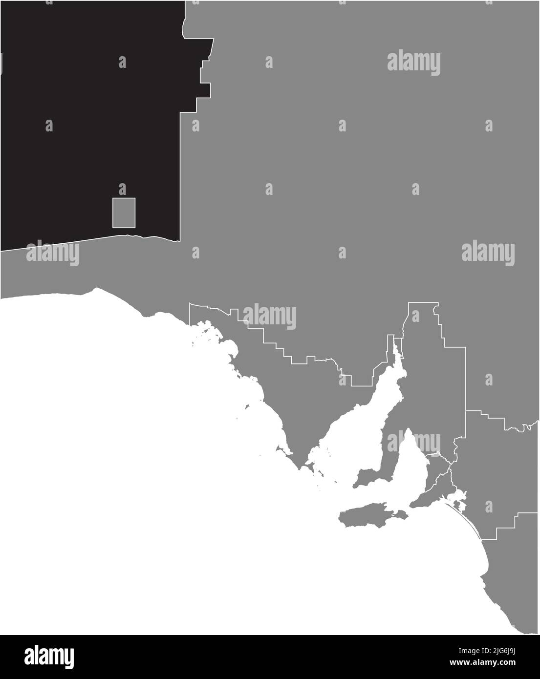 Australian Outback Desert Map