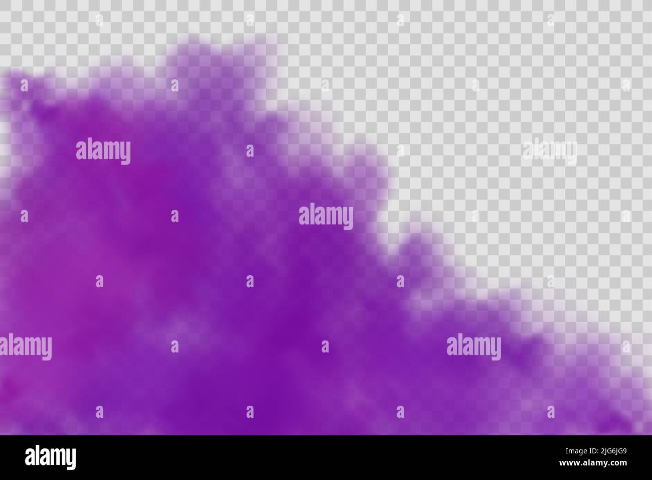 Purple poisonous gas, dust and smoke effect.Realistic scary mystical ...