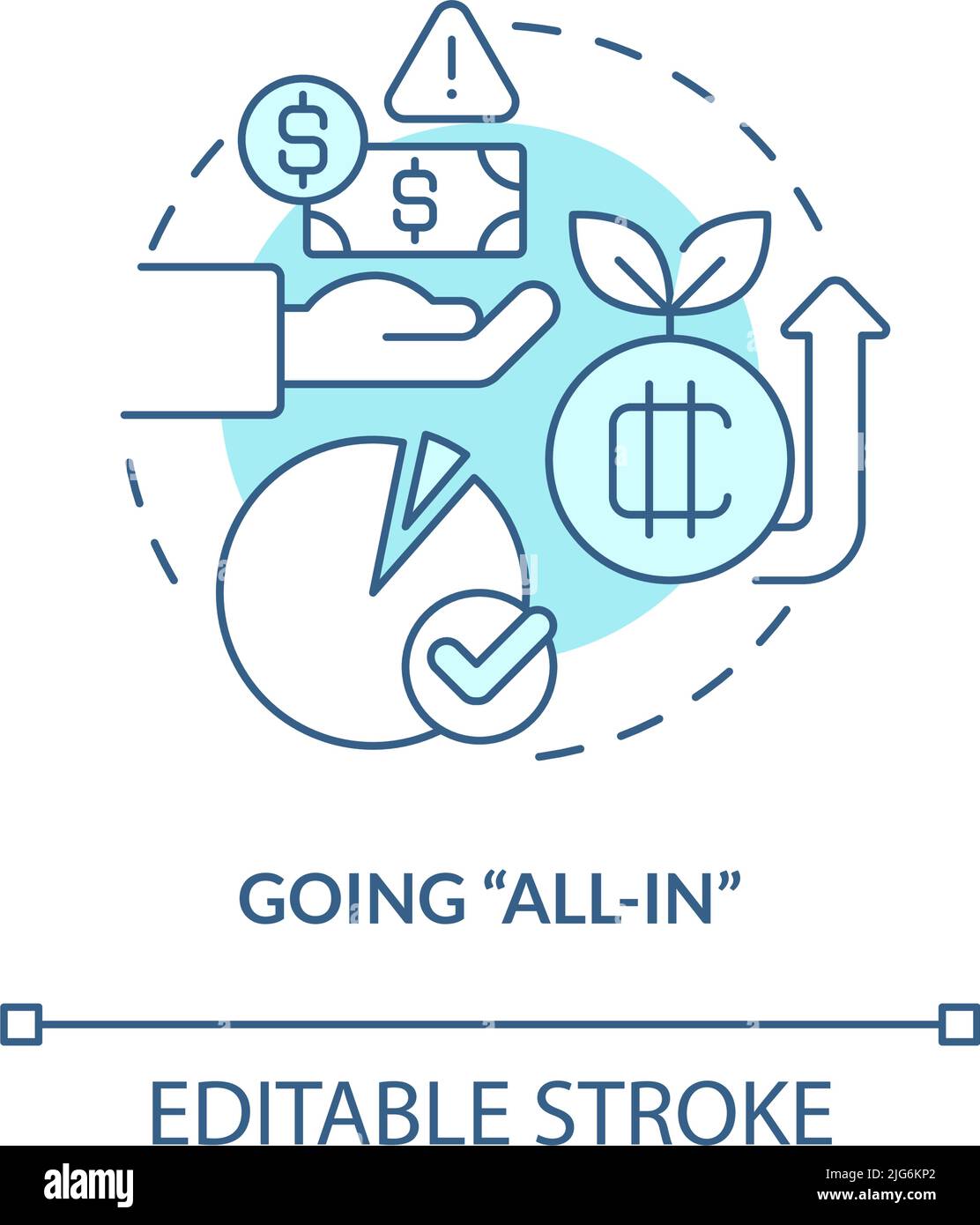 Cryptocurrency risk Stock Vector Images - Alamy