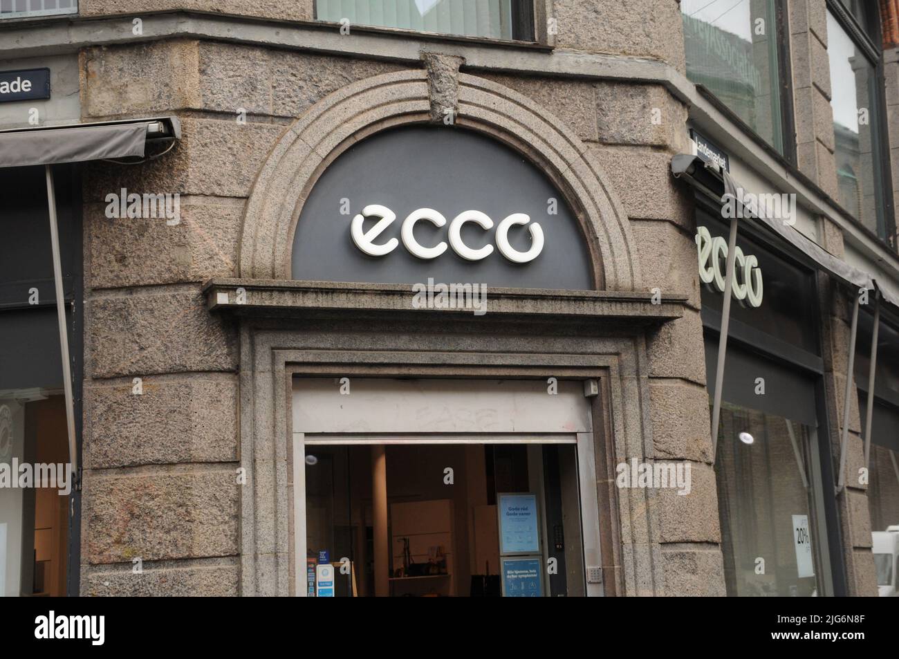 Danish trade mark ecco hi-res stock photography and images - Alamy
