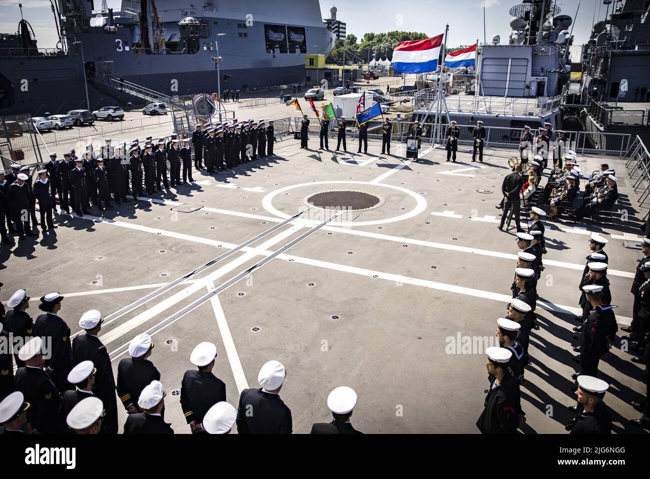 2022-07-08 10:57:39 DEN HELDER - The ceremonial transfer of the ...