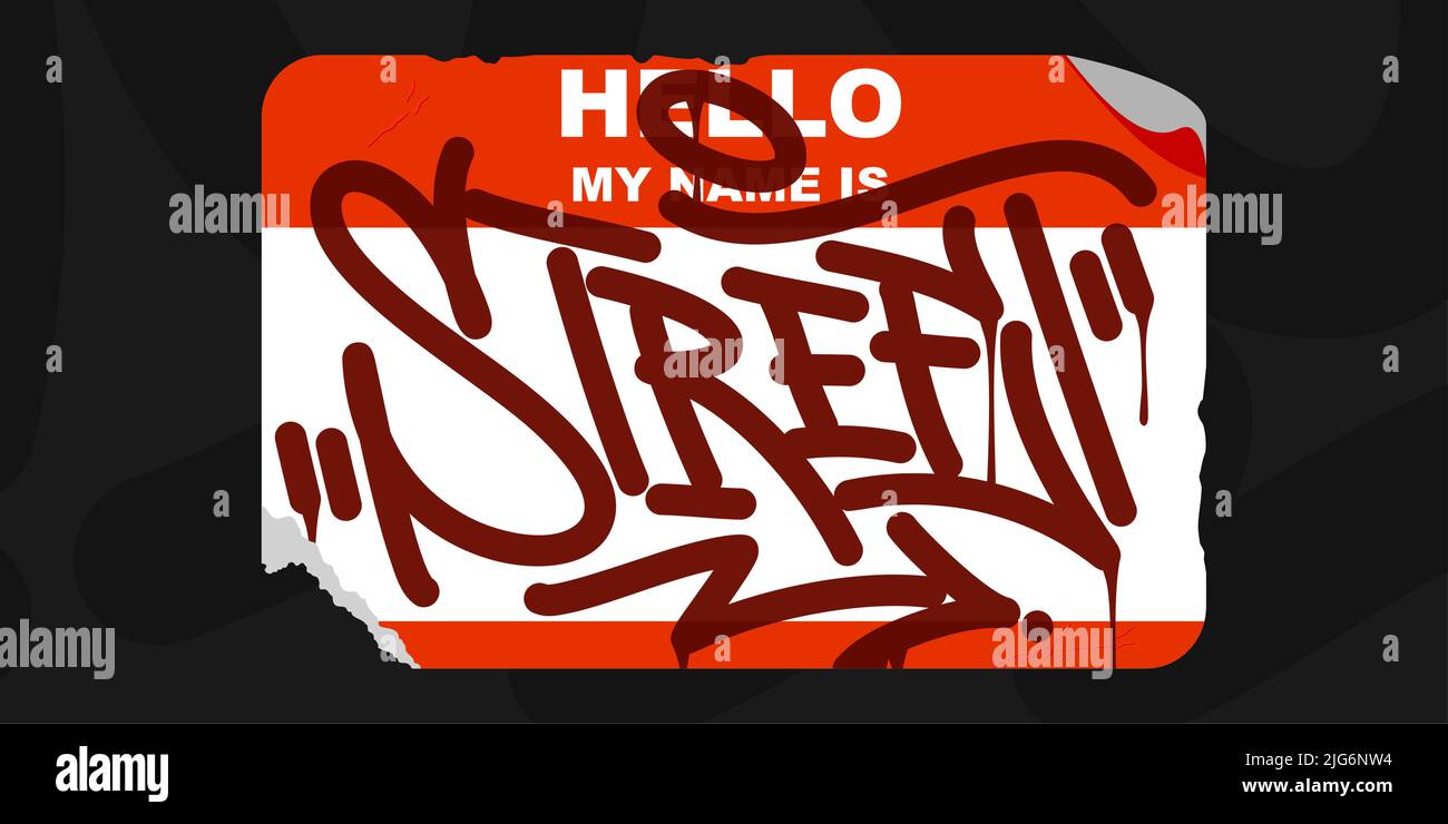 Istanbul street art graffiti Stock Vector Images - Alamy