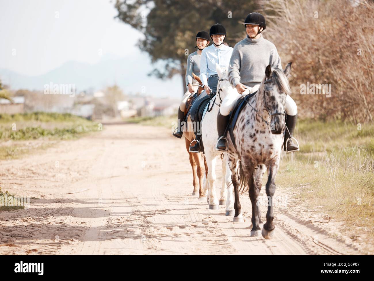 Young woman horses on farm hi-res stock photography and images - Alamy