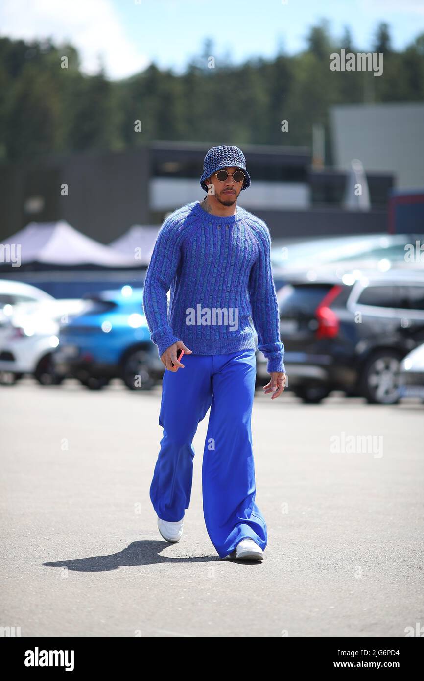 Spielberg, Austria. 27th Jan, 2022. #44 Lewis Hamilton Mercedes AMG ...