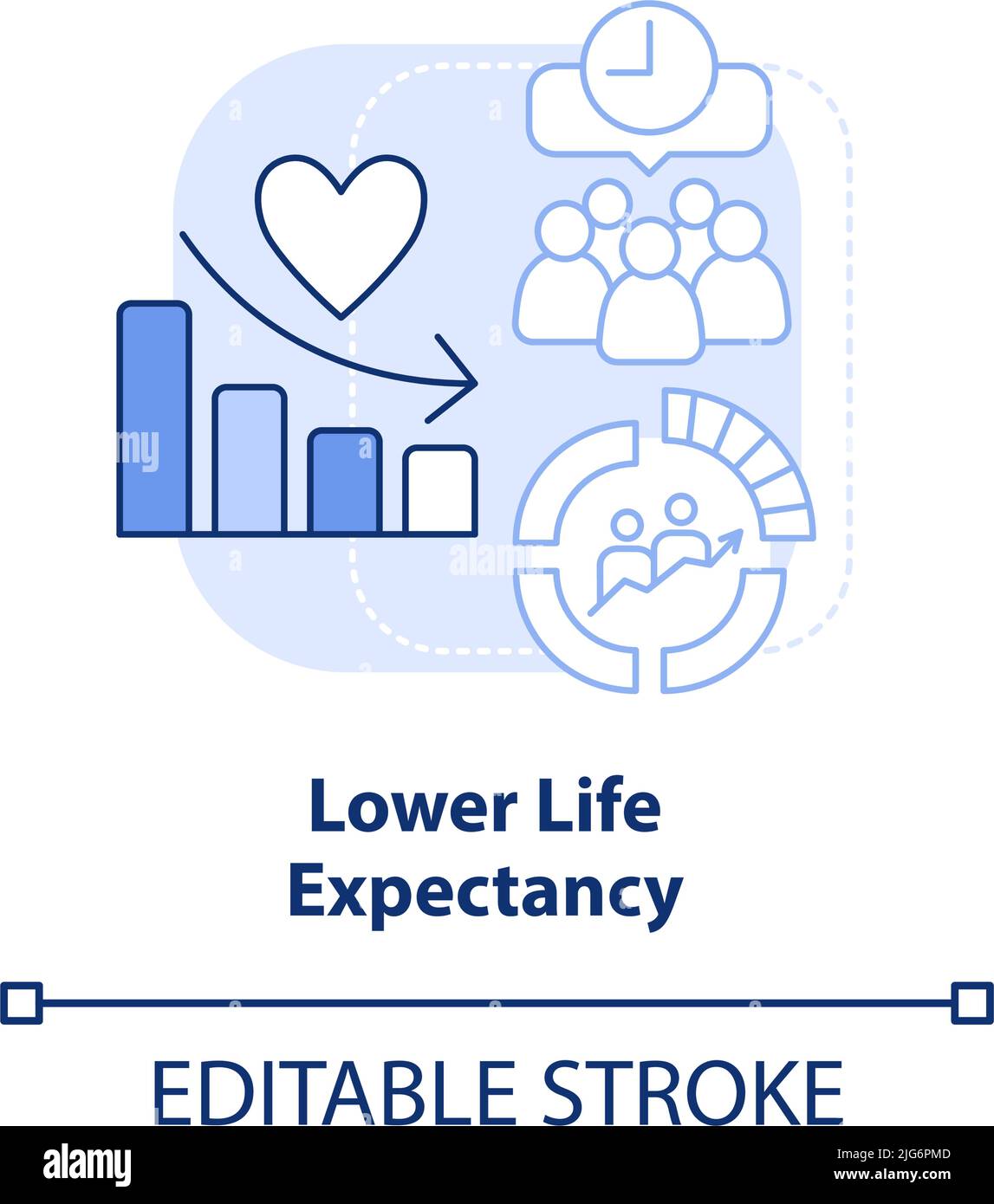 Global life expectancy hi-res stock photography and images - Alamy