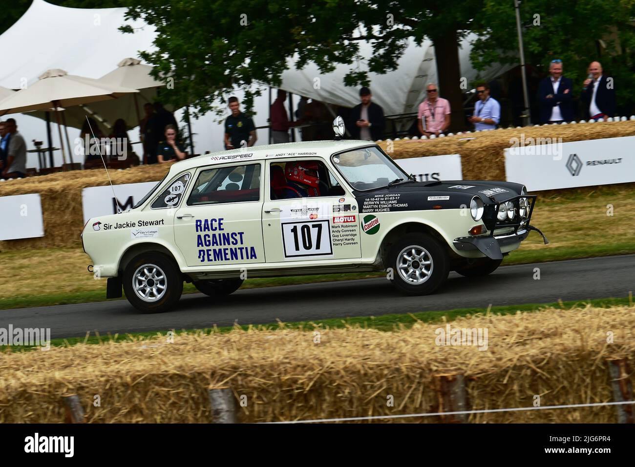 Andy 'Ace' Harrison, Austin 1800S Landcrab, Forest Rally Stage, Birth ...