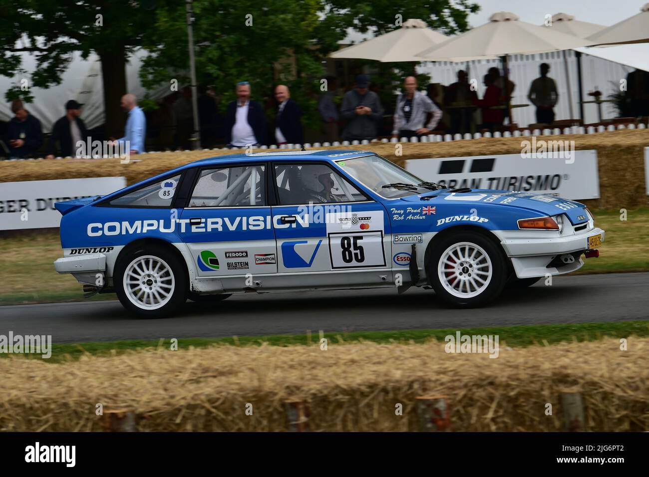 Johan Lowik, Rover SD1 V8, Forest Rally Stage, Birth of Stage Rallying ...