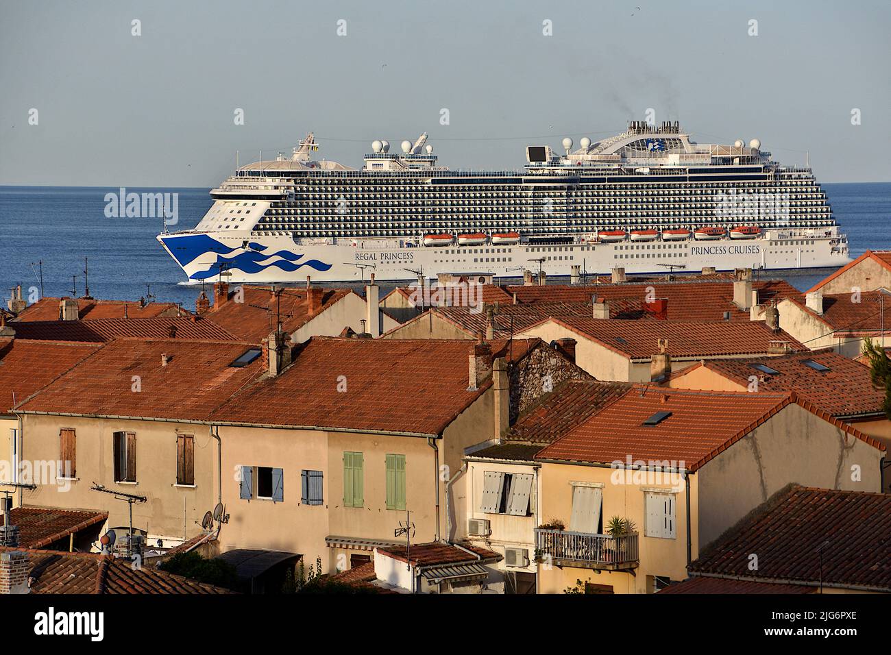 Marseille, France. 06th July, 2022. The Regal Princess Royal-class ...