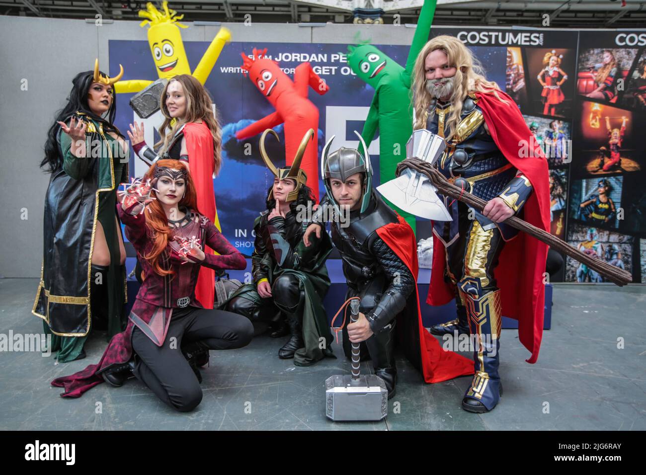London UK 08 July 2022 Cos Players descended in London Olympia for ...