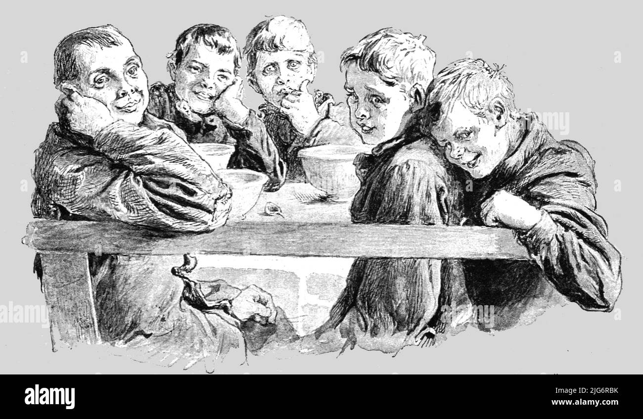 Victorian poor boy hi-res stock photography and images - Alamy