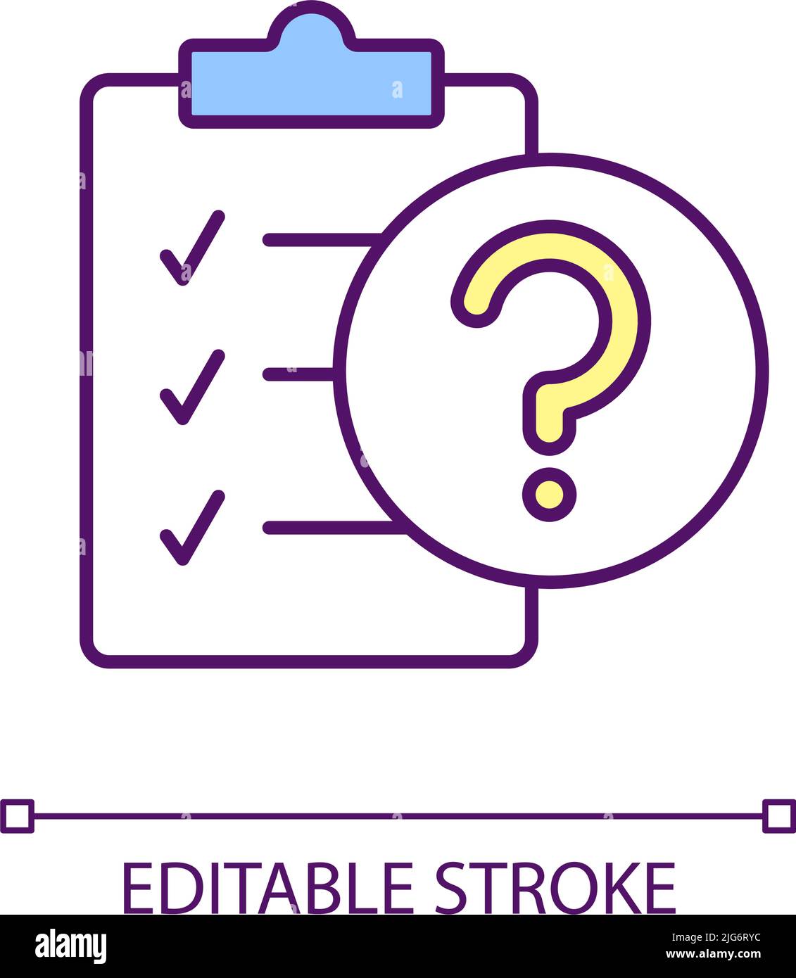 Inquirer RGB color icon Stock Vector Image & Art - Alamy