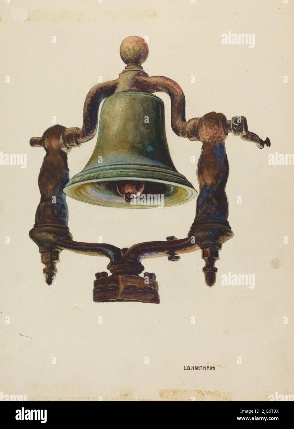 Locomotive Bell, 1935/1942 Stock Photo - Alamy
