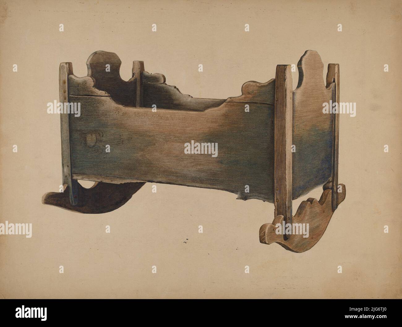 Baby cradle 1930s hi-res stock photography and images - Alamy