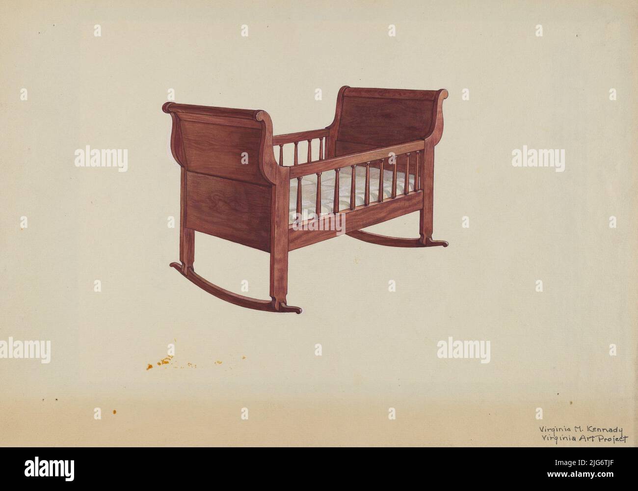 Baby cradle 1930s hi-res stock photography and images - Alamy