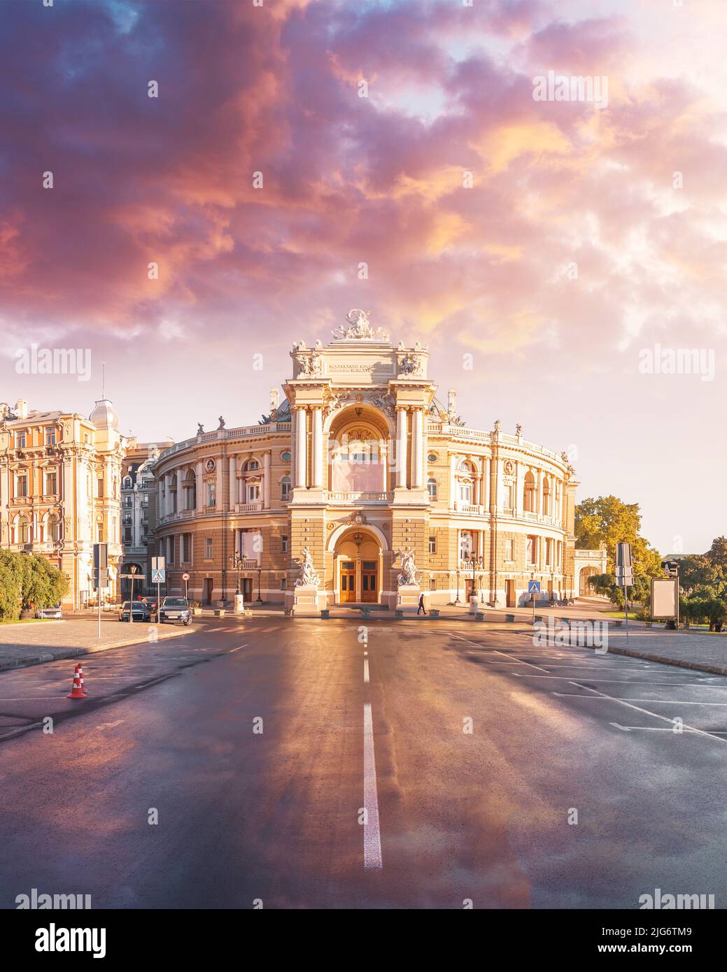Odessa state academic theater of opera and ballet hi-res stock ...