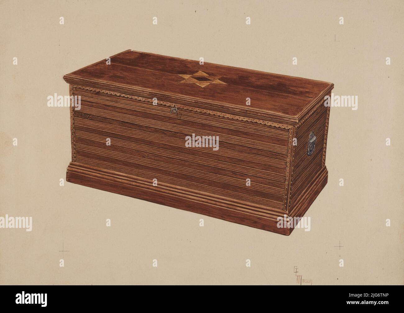 Chest, c. 1938 Stock Photo - Alamy