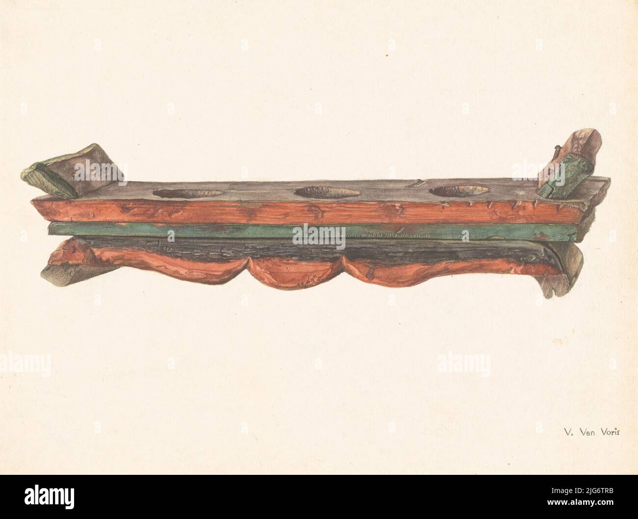 Chinese Altar Tray, c. 1939 Stock Photo - Alamy